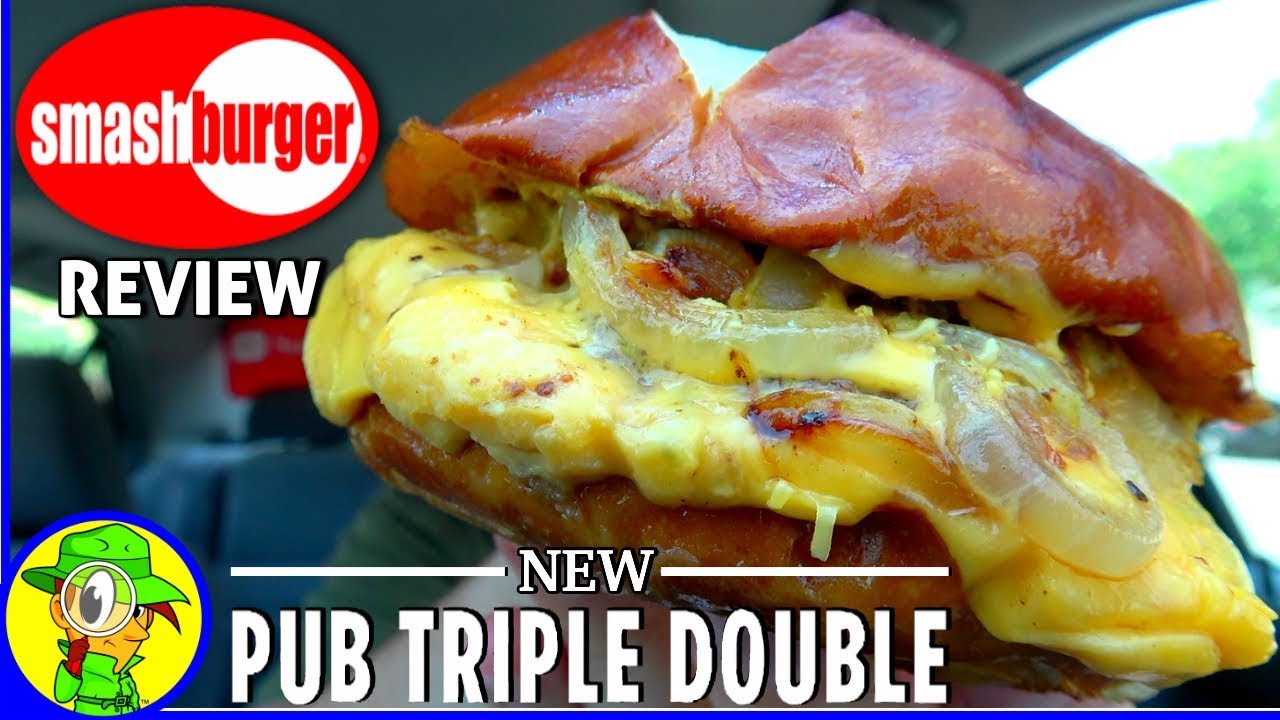 Smashburger® | Pub Triple Double | Food Review! 👊💥🍺🍔 - YouTube