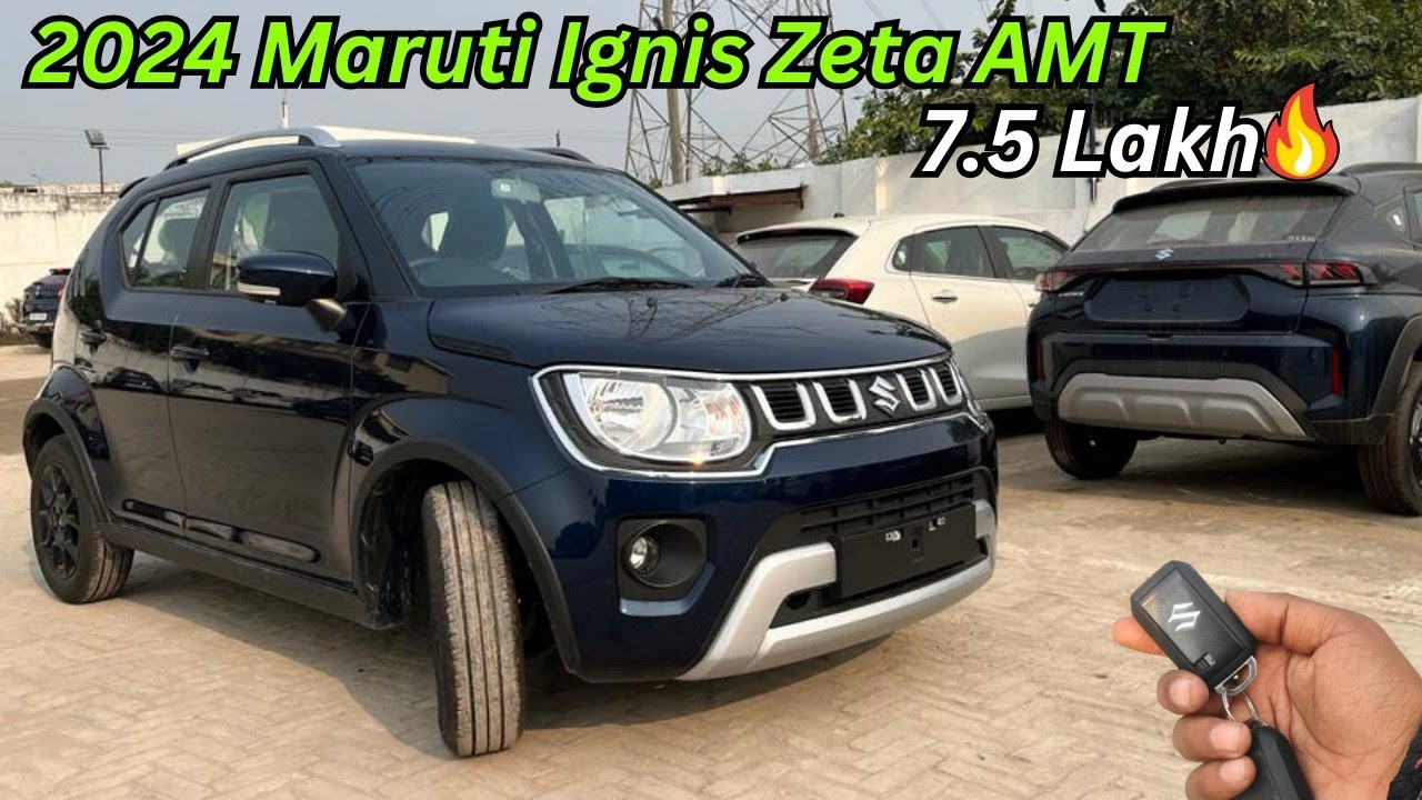 Maruti Suzuki Ignis Zeta AMT 2024 Model Full Review ♥️ Price ...