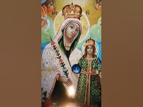 Икона Пресвятой Богородицы "Неувядаемая Роза" - YouTube