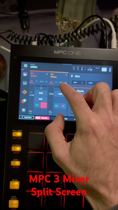 MPC 3 Beta Short Tipp- Mixer Split Screen Mode #mpc3beta #akaimpcone #beats - YouTube