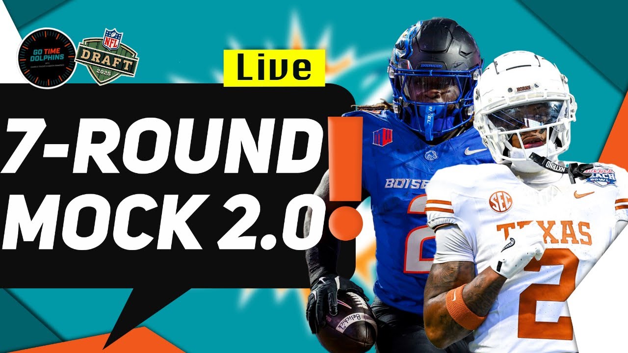 Mock Draft 2.0: Is WR or RB an Option for the Miami Dolphins at Pick 13 ...