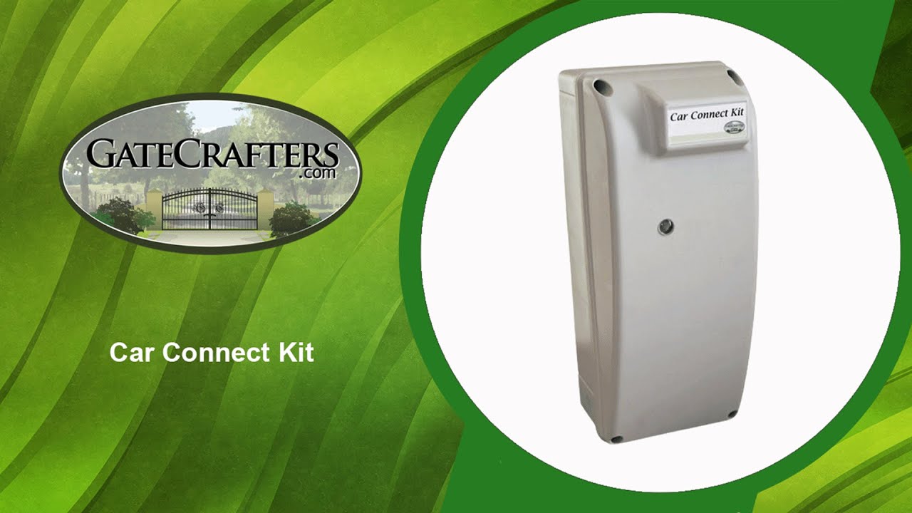 How To Use Estate Swing Car Connect Kit for Driveway Gate Openers - YouTube