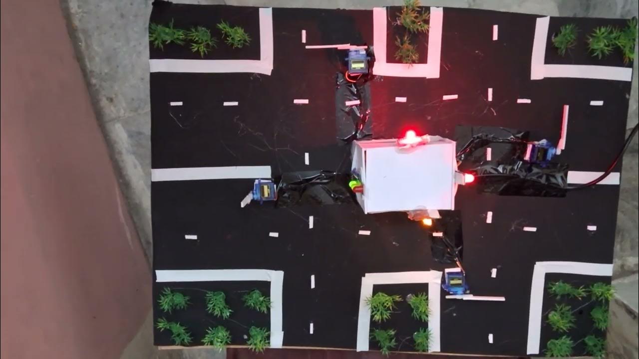 Density-Based Traffic Light Control System #projects #9346934699 - YouTube