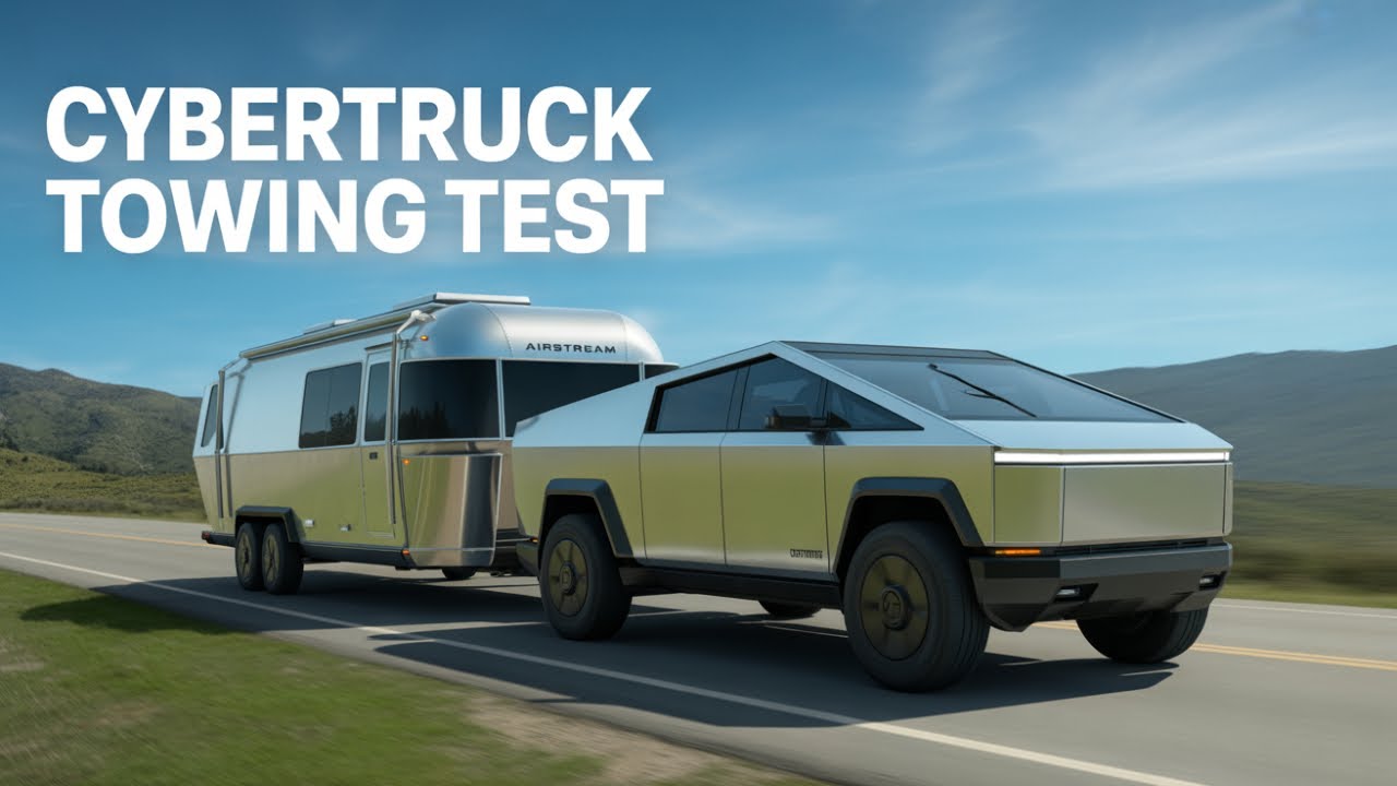 CYBERTRUCK UNCOVERED! Part 2 TOWING LIKE A BOSS - YouTube