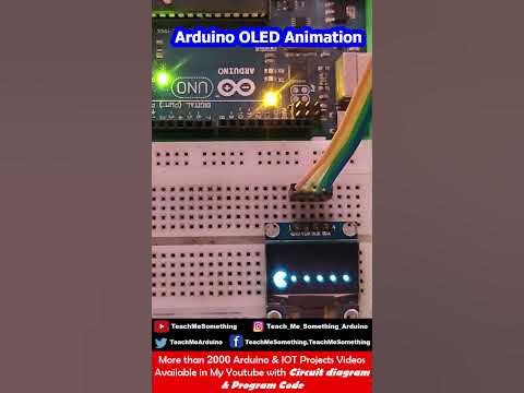 Arduino UNO 128x64 OLED Animations - YouTube