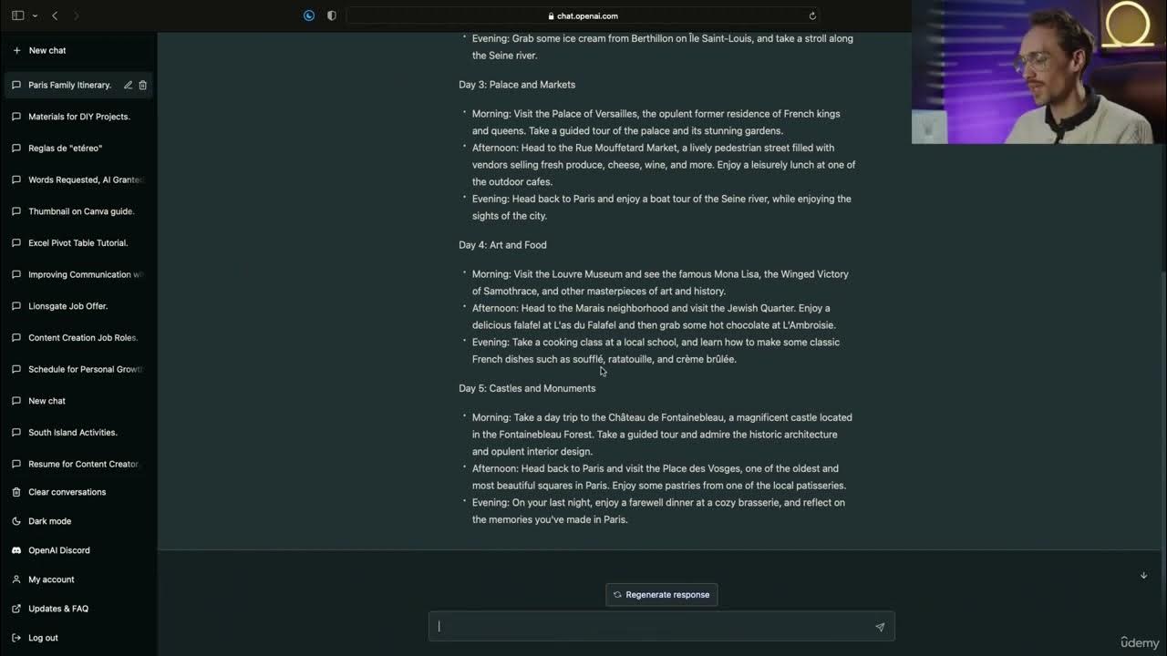 Travel Guide | ChatGPT Complete Guide: Learn Midjourney, ChatGPT 4 & More - YouTube