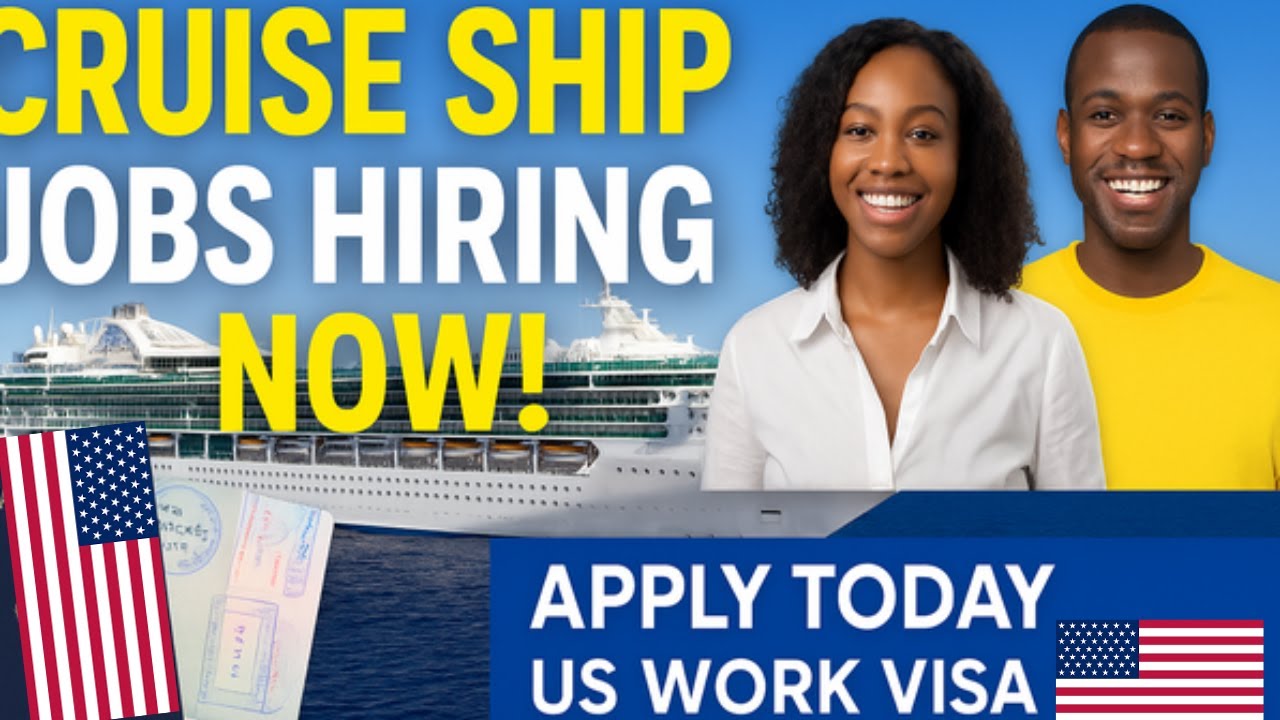 Cruise Ship Jobs Hiring Now | US Work Visa | How To Apply Step By Step ...