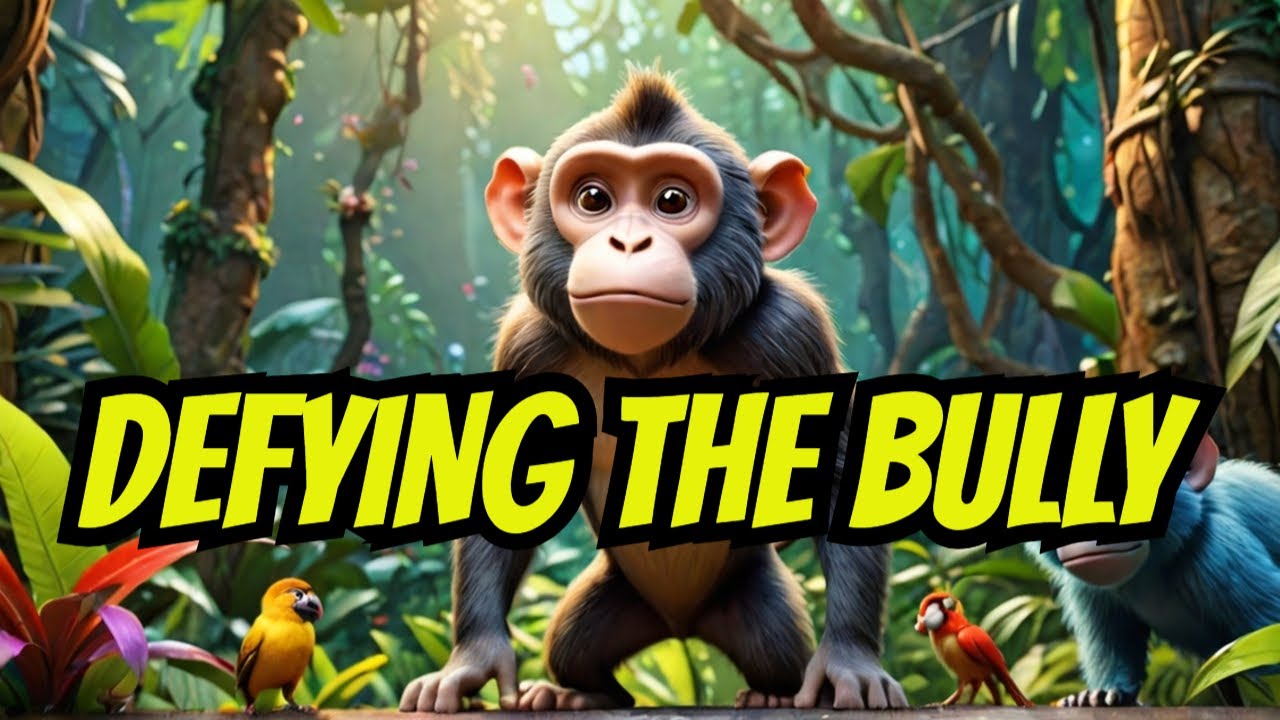The Brave Monkey Who Stood Against Bully - YouTube