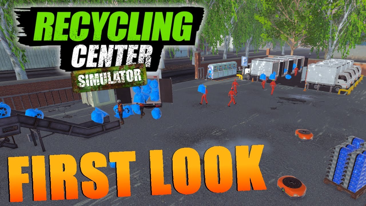 Recycling Center Simulator - Gameplay - YouTube
