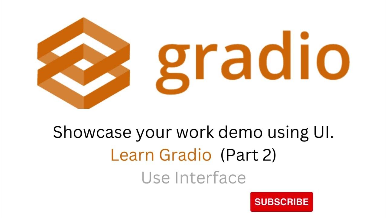 2 π Exhibit Your Ai Magic With Gradio Pythons Visual Demo Showroom Part 2 Gradio Python3