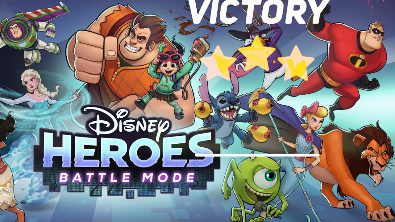 Disney Heroes : Battle Mode - YouTube