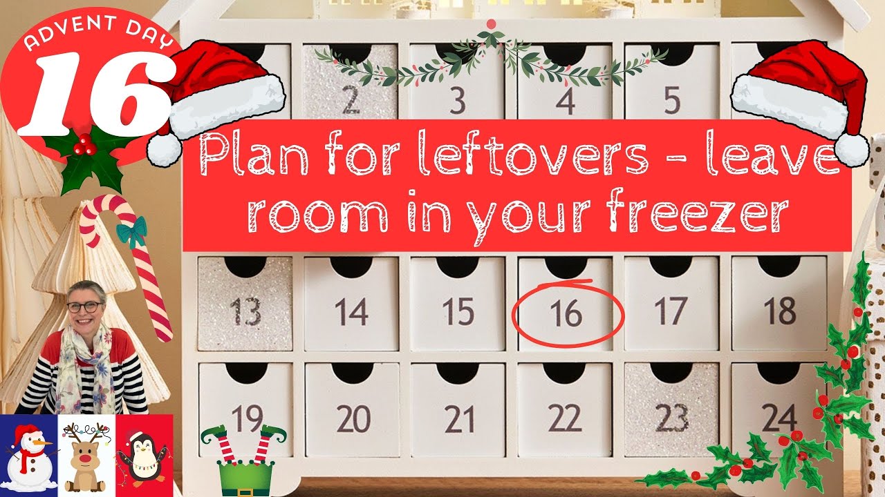Plan for leftovers - leave room in your freezer #christmas # ...