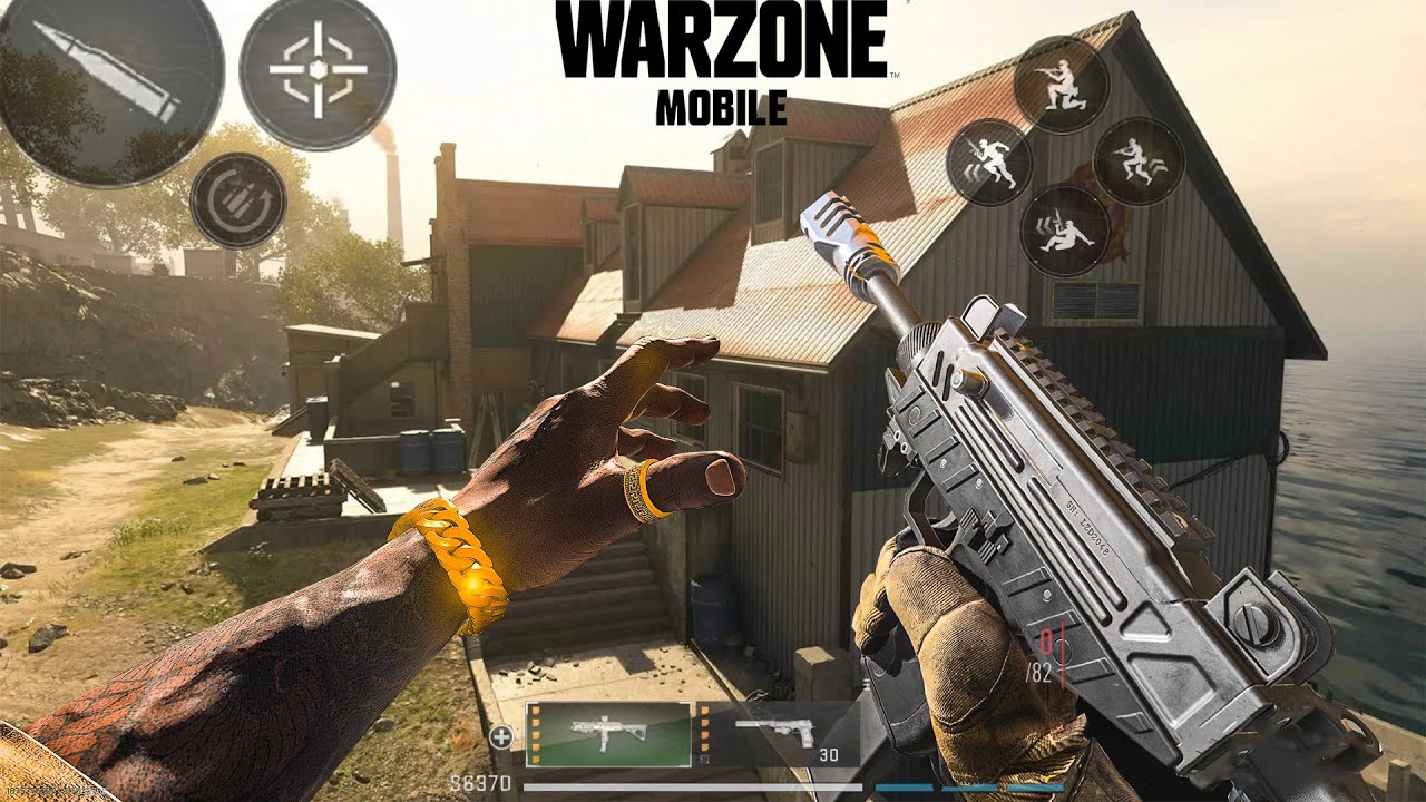 Call of Duty Mobile Warzone Alcatraz Max Graphics Android - YouTube