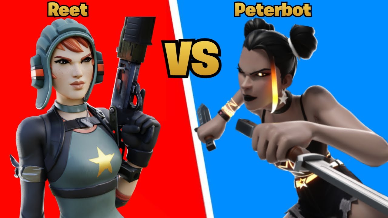 Reet VS Peterbot best controller player vs best keyboard player - YouTube
