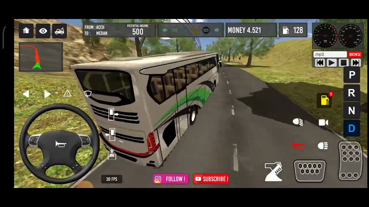 BUS TELOLET BASURI | BUS OLENG OM TELOLET OM | BUS SIMULATOR INDONESIA ...