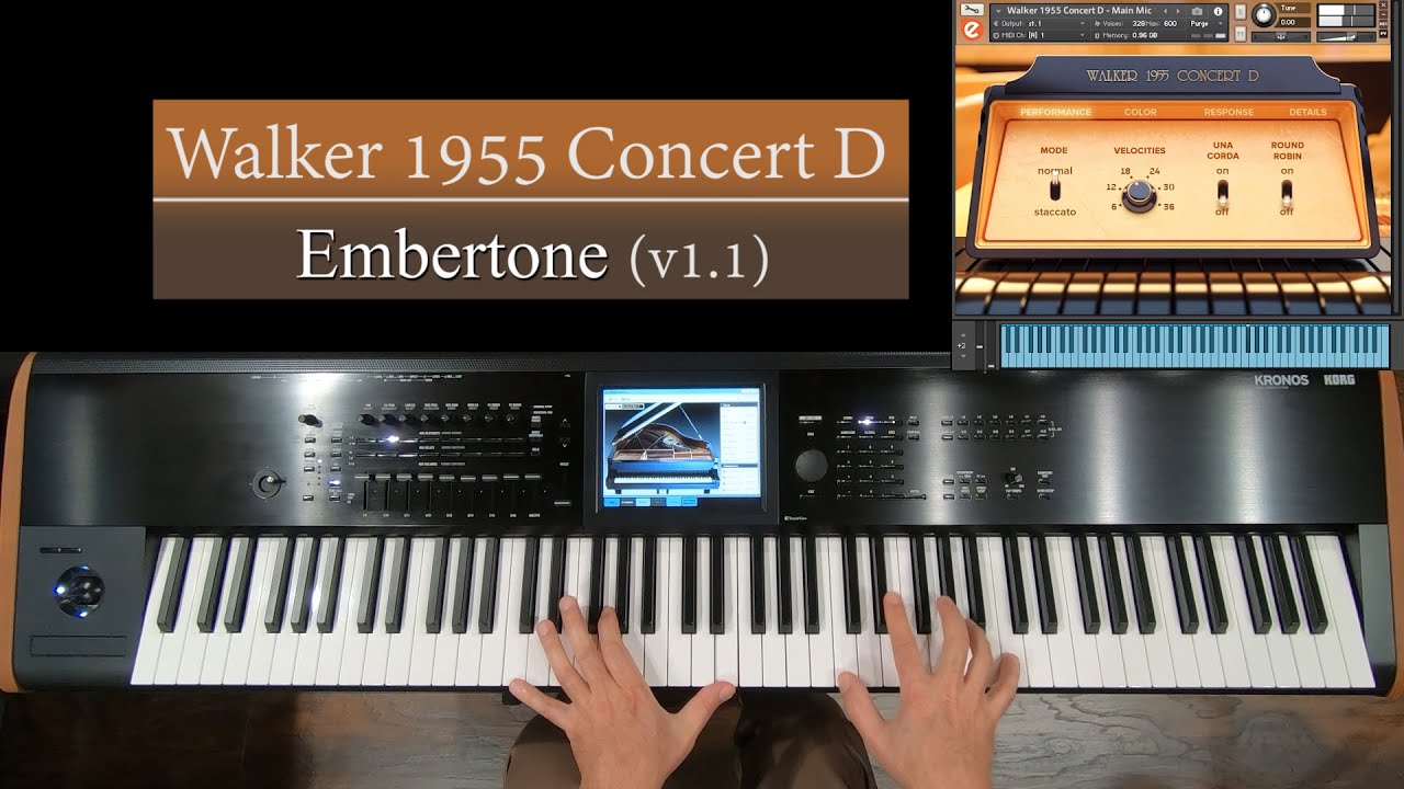 Menuet sur le nom d'Haydn (Ravel) -Embertone Walker 1955 v1.1 - YouTube