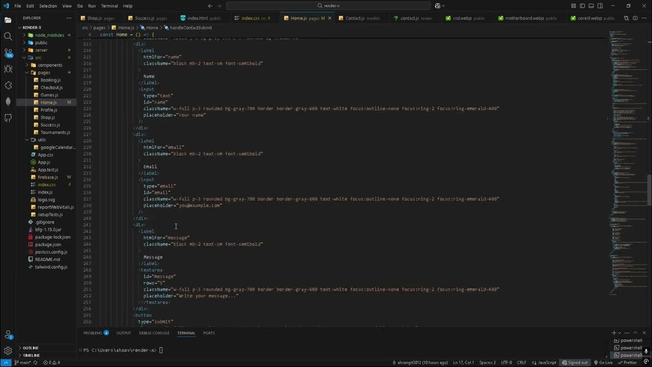 RenderX Walkthrough - YouTube
