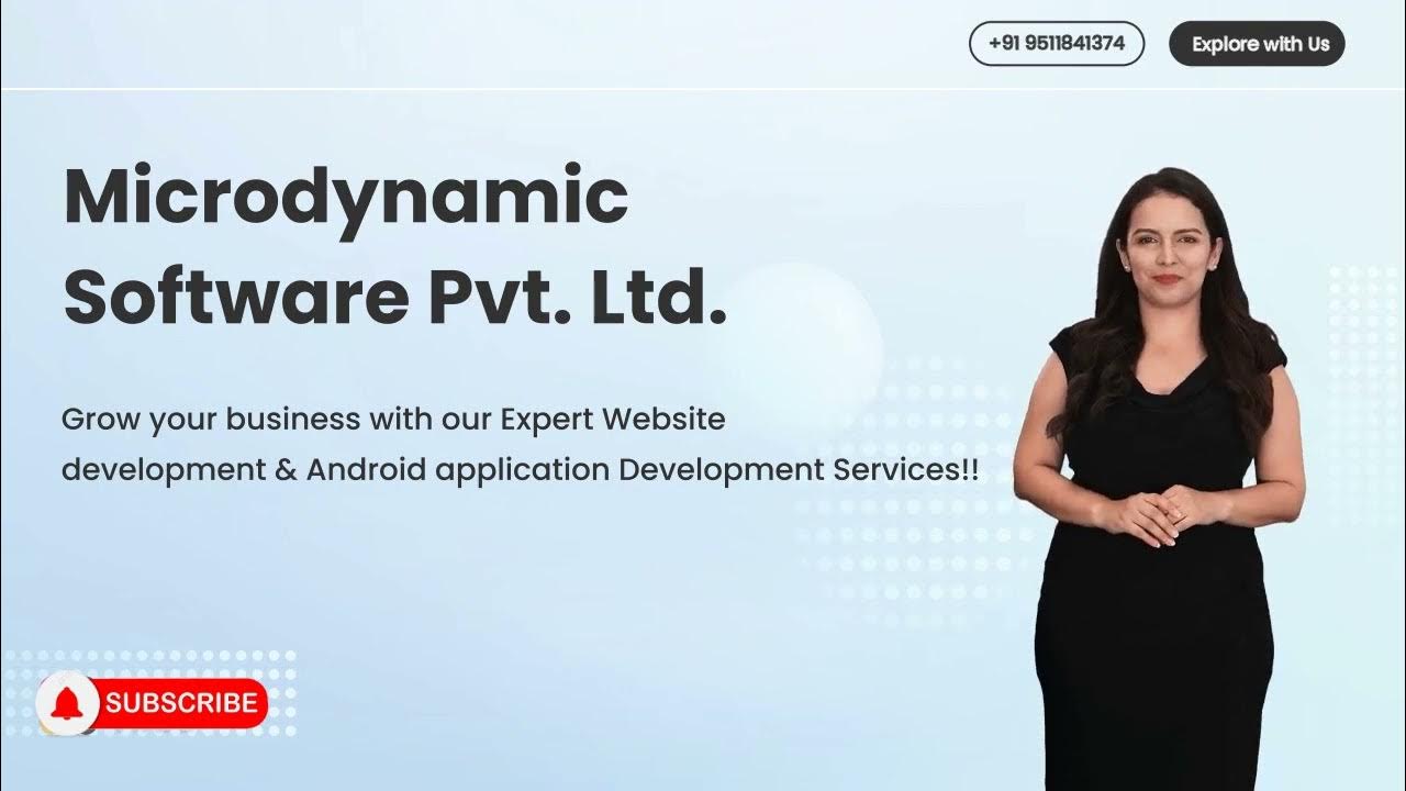 Website Development Company in Pune | Microdynamic Software Pvt.Ltd. - YouTube