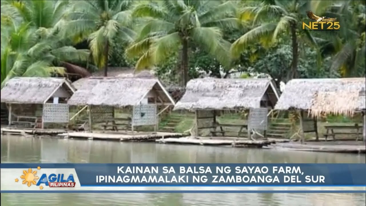 Kainan sa Balsa ng Sayao Farm, ipinagmamalaki ng Zamboanga del Sur ...