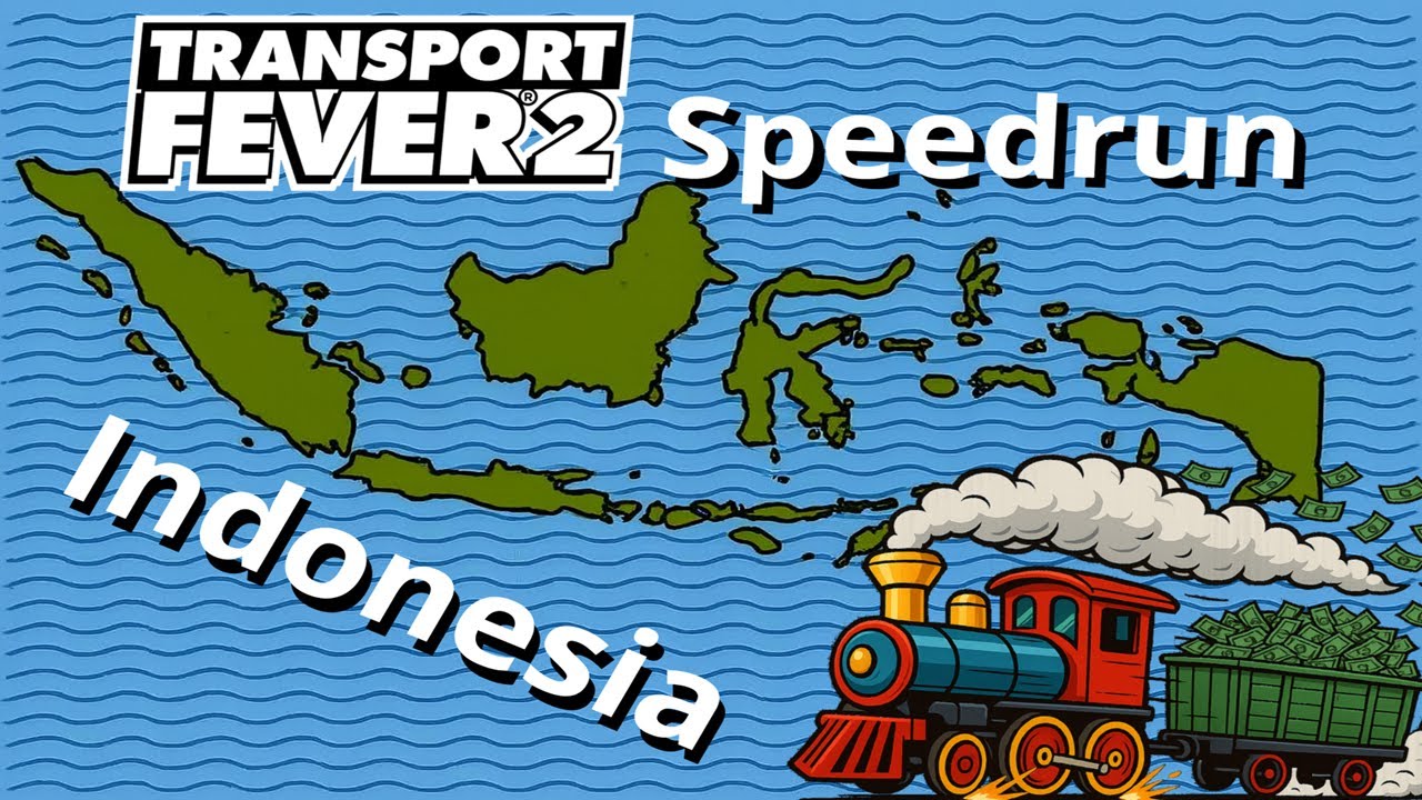 Indonesia (Java) | Speedrun $100,000,000! | Transport Fever 2 - YouTube