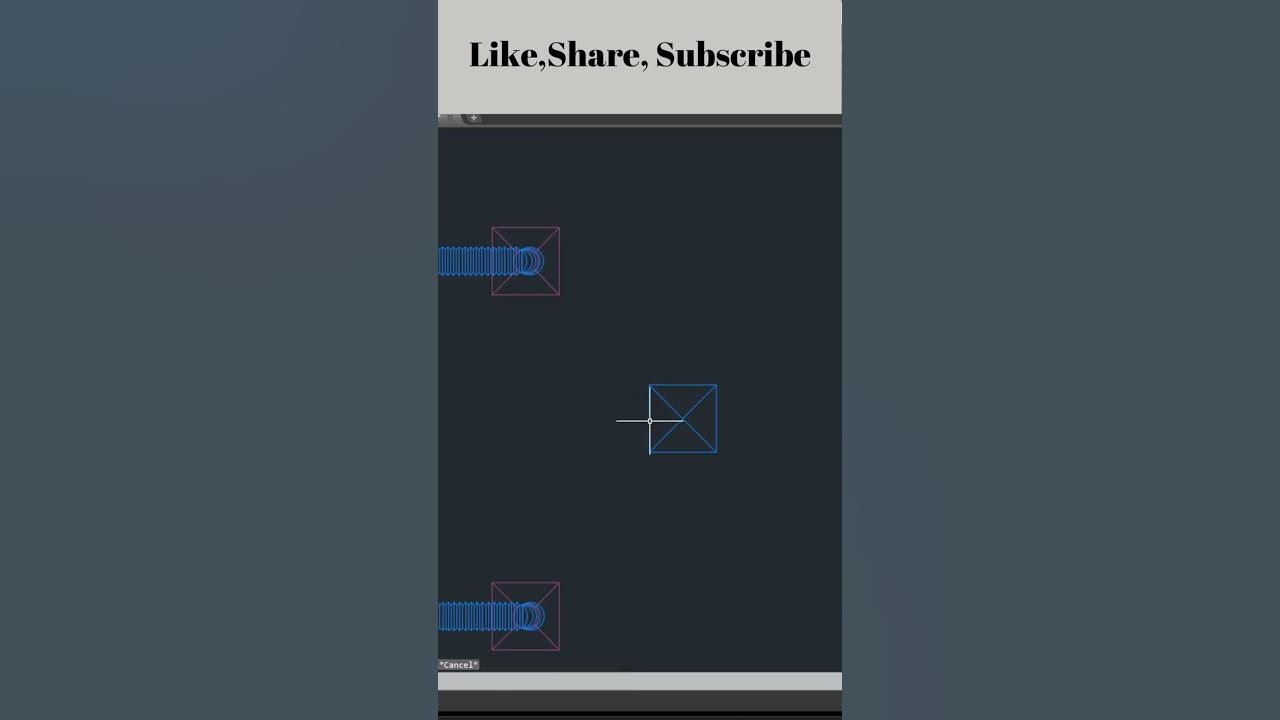 Supply Diffusers In Autocad Shorts Autocad Hvac Youtube