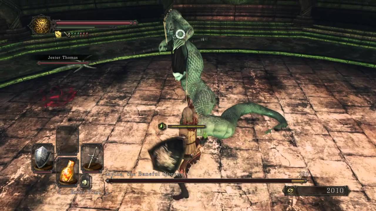 DARK SOULS II: Headless Snake Lady - YouTube