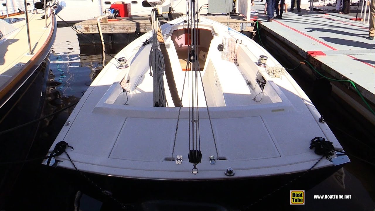 2014 Tartan Fantail 26 - Deck Walkaround - 2016 Annapolis Sail Boat ...