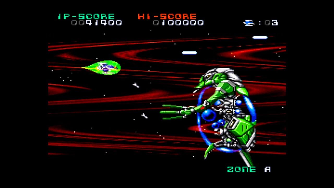 Darius Force Super Famicom Gameplay - Super Nova Super Nintendo - YouTube