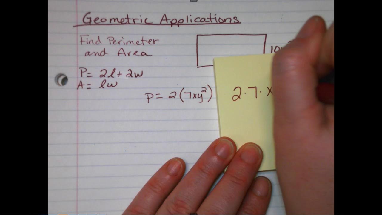 Exponents - Level 3 Geometric Applications - YouTube