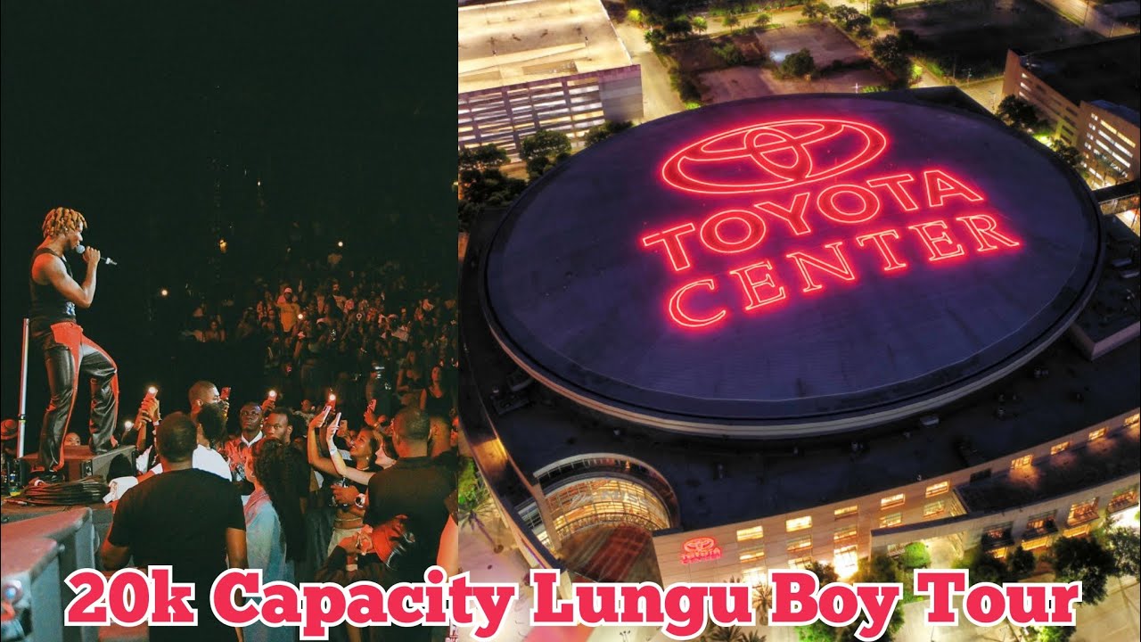 Asake sold out Toyota Arena In Houston, Texas. Lungu Boy album tour ...