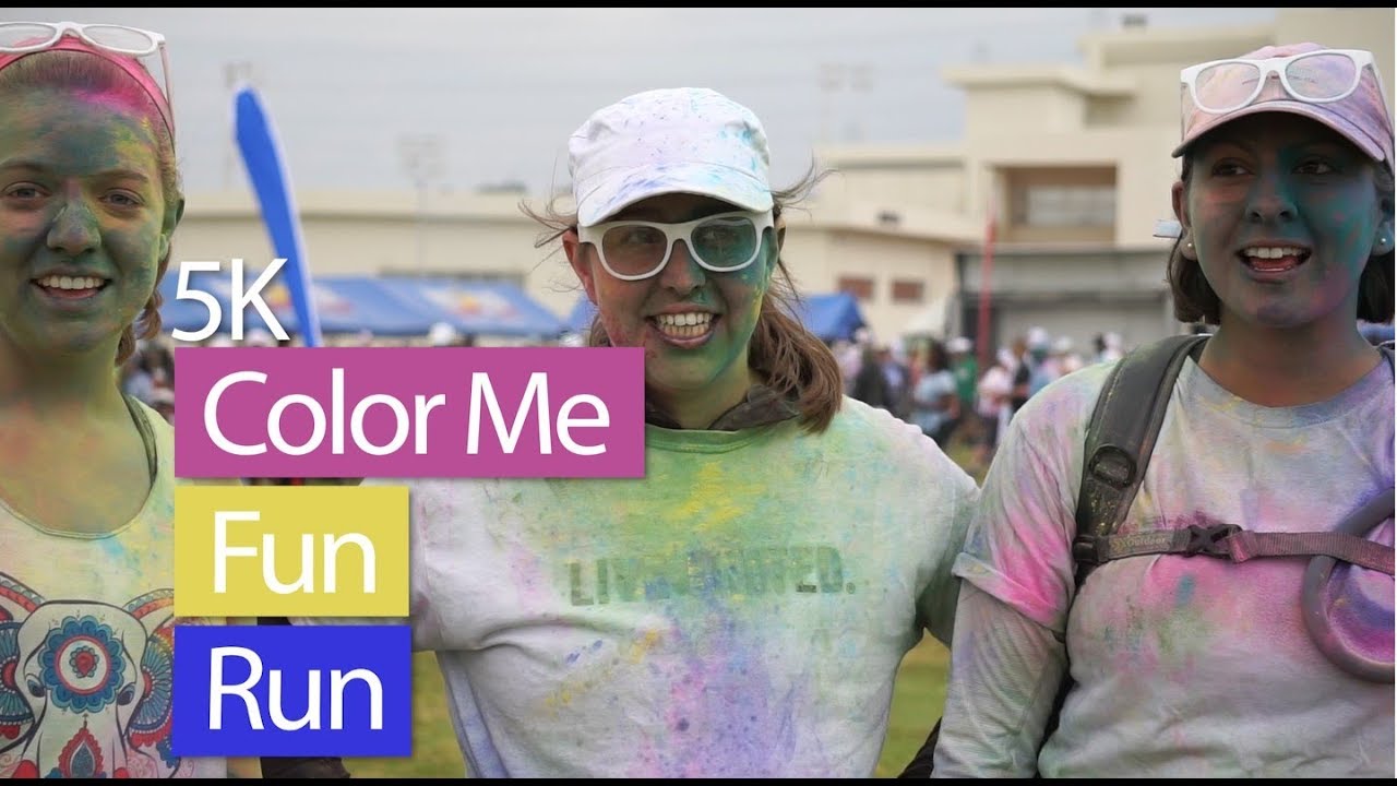 MCCS TV: Newsbreak, 2018 Color Me Fun Run - YouTube