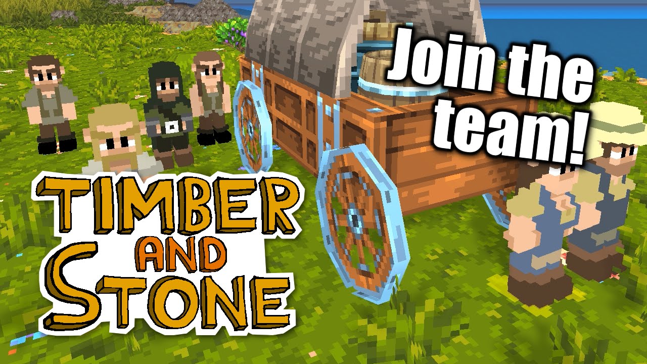 Timber and Stone - ep 1 - JOIN THE TEAM! - Let's Play Timber & Stone 1. ...