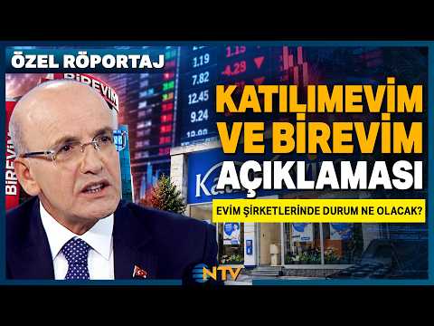 Son Dakika: Mehmet Şimşek'ten Katılımevim ve Birevim'de Yatırımı Olanlar İle İlgili Açıklama | NTV