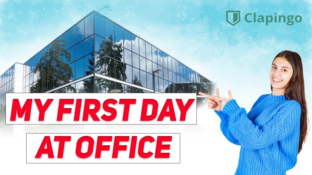 My First Day at Office | Corporate - YouTube