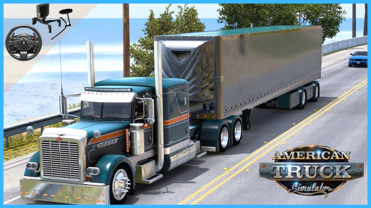 AMERICAN TRUCK SIMULATOR | MODS | CRAZIEST DRIVE EVER!! | WITH WHEEL ...