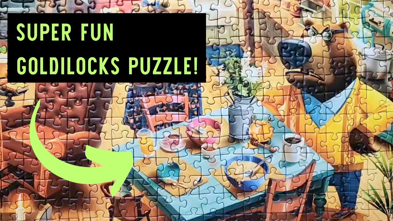 Goldilocks Gets Caught! 1000-piece Jigsaw Puzzle by Ravensburger Review ...