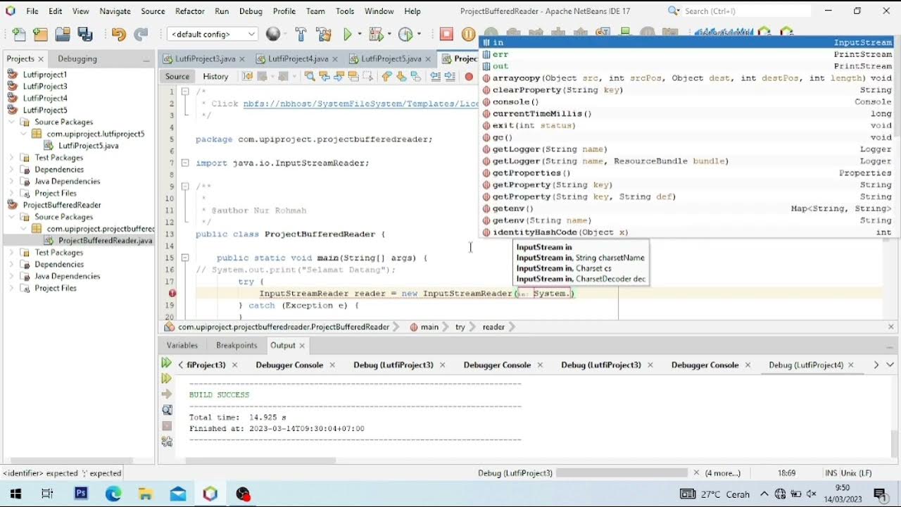 Project BufferedReader - YouTube