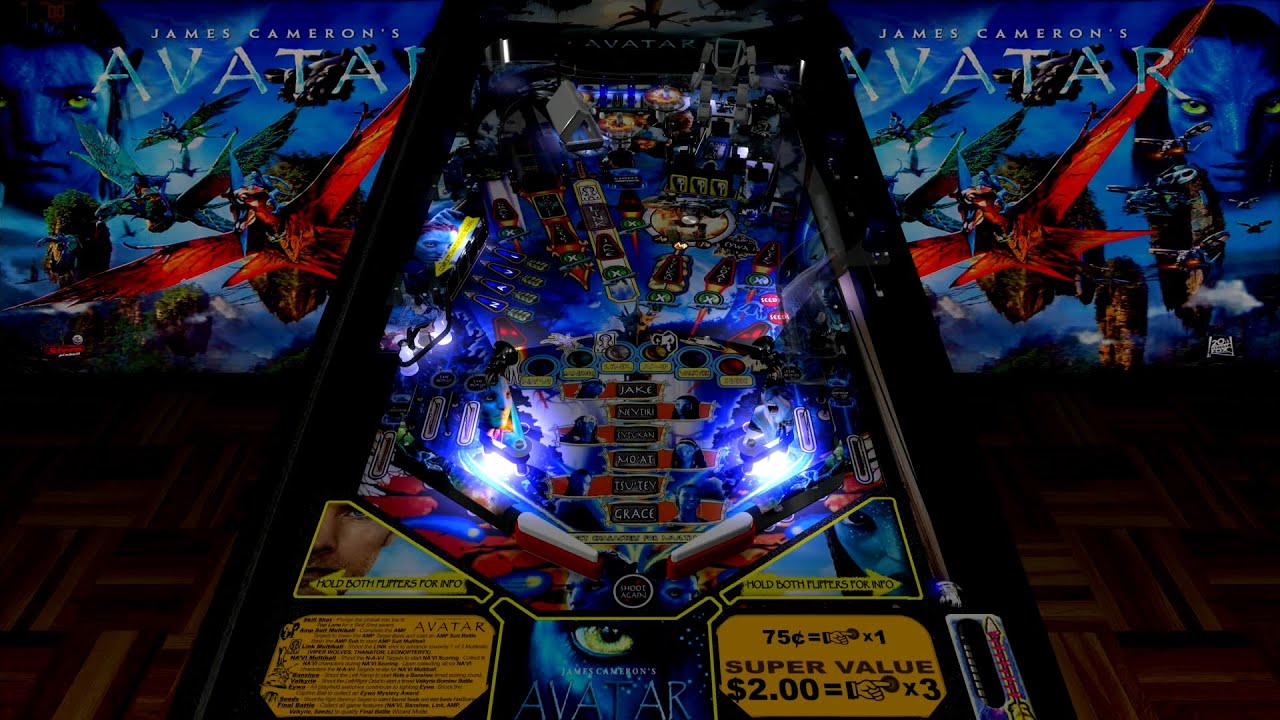 Retrobat + Visual Pinball: Avatar - YouTube