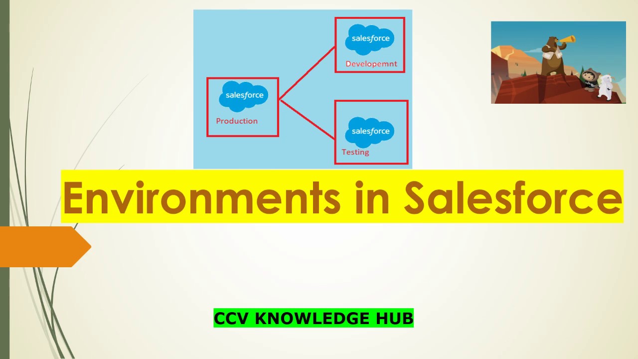 Salesforce Admin-6 (Environments in Salesforce) - YouTube