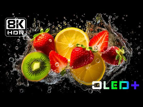 OLED DEMO - Refreshing Fruits in 8K HDR | Dolby Vision™