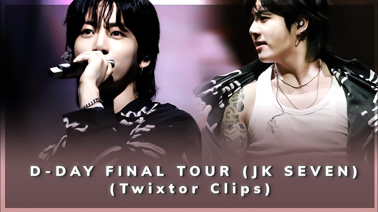 (4K) D - DAY Final Tour (Jungkook Seven Performance) in Twixtor ｡⁠ ⁠‿⁠ ⁠｡ - YouTube