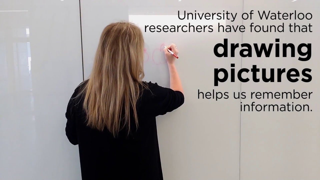 Need to remember something? Better draw it, study finds - YouTube