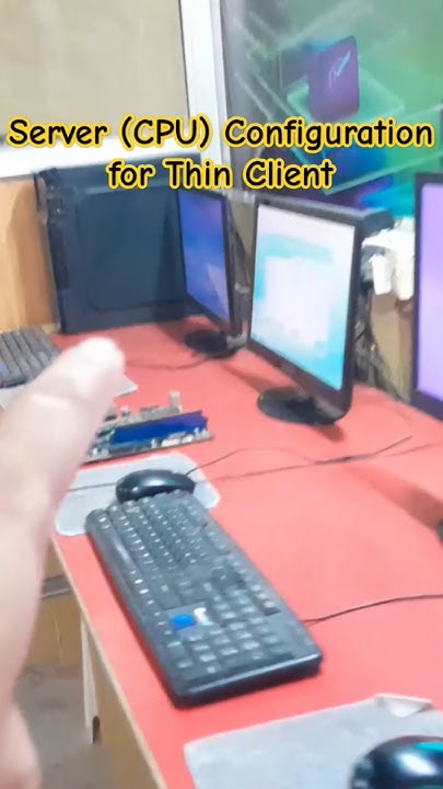 Server (CPU) Configuration for Thin Client #computer #server #configuracion #thinclient # ...