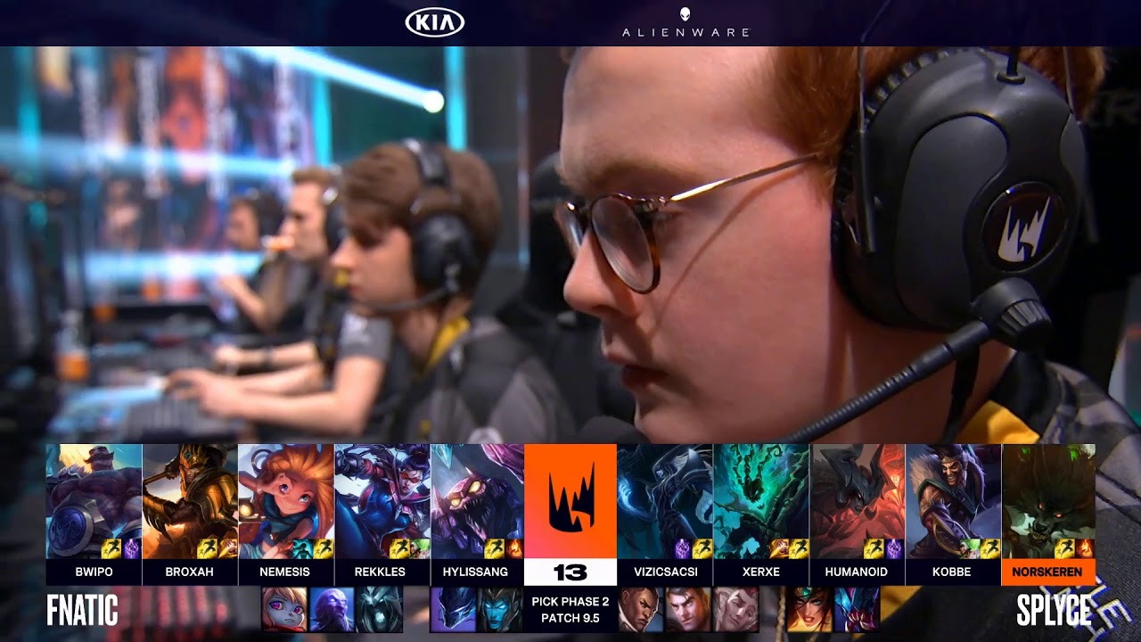 [ITA] LEC 2019 - W9D2 - FNC vs SPY - YouTube