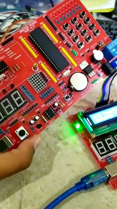 BELAJAR MIKROKONTROLER AVR ATMEGA8535 /ATMEGA16 bahasa pemrograman C/CVAVR #mikrokontroleravr ...