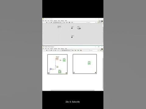Operating Parallel While Loops in LabView #shorts #shortsyoutube # ...