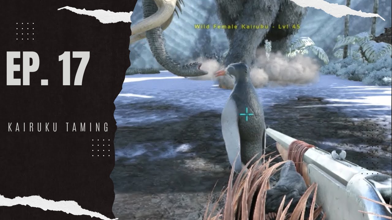 Ark Survival Evolved: The Island - Episode 17, Kairuku Poop Rocket ...