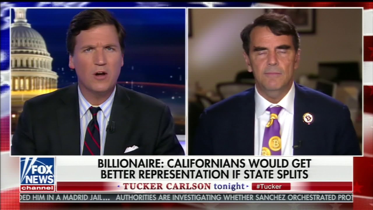 TIM DRAPER FULL ONE-ON-ONE INTERVIEW WITH TUCKER CARLSON (4/12/2018 ...