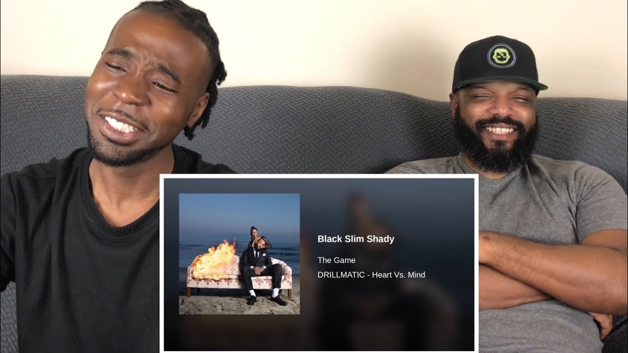 The Game The Black Slim Shady Reaction Youtube