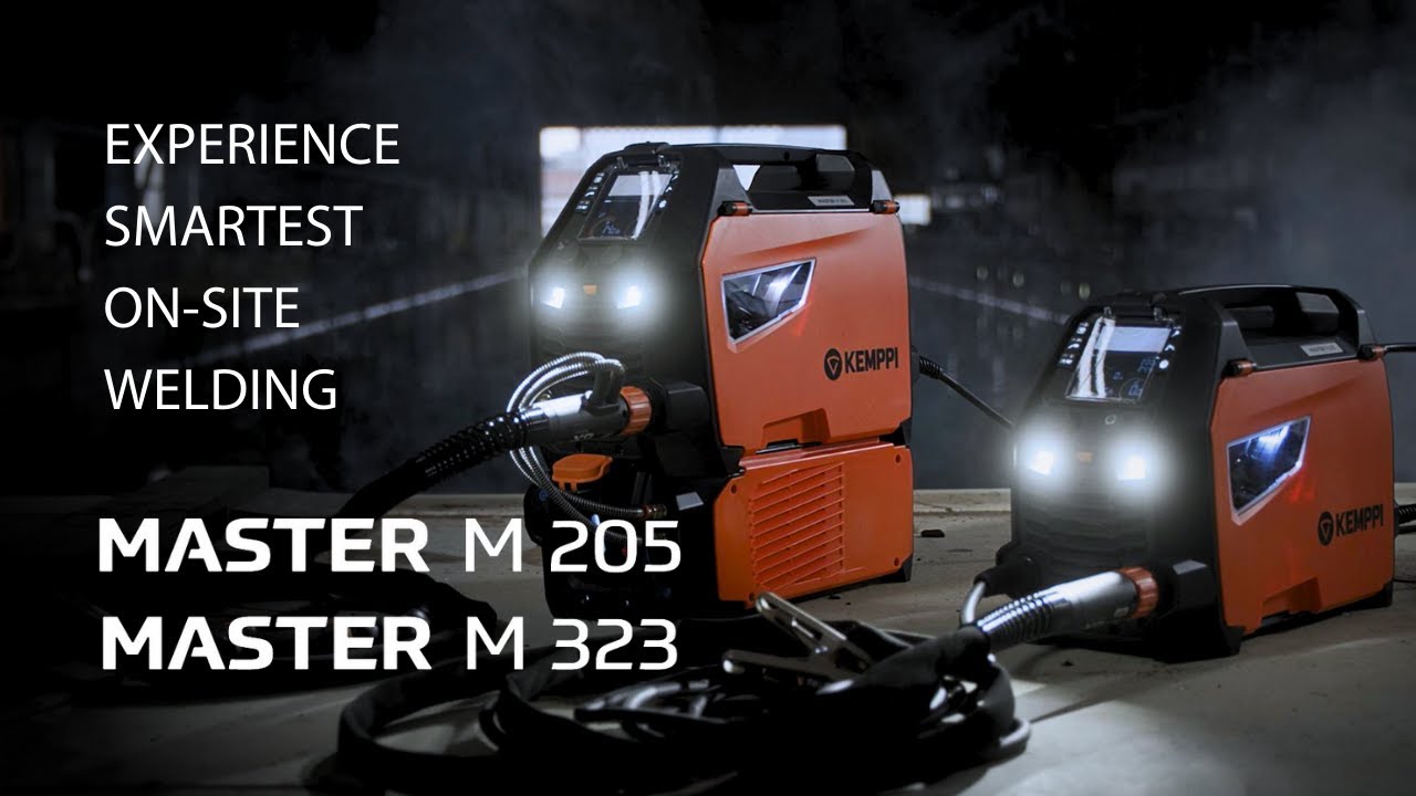 Experience smartest on-site welding with Master M 205 and 323 - YouTube